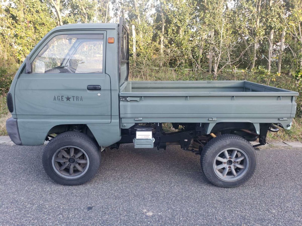 1990 Suzuki Carry Kei Truck Axle Lock Extra Low Gear 2Hi-4Hi-4Low 4WD ...