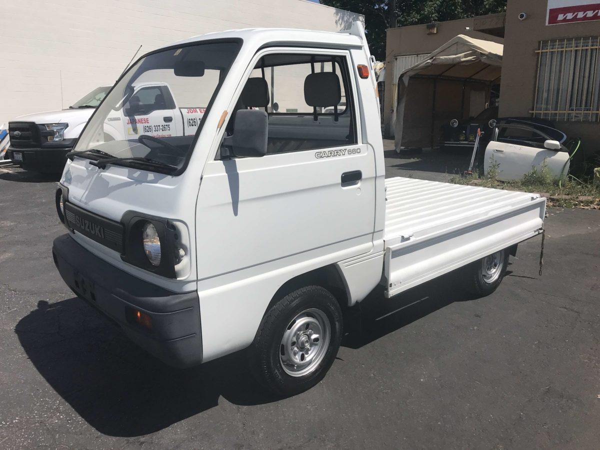 1991 SUZUKI CARRY KEI TRUCK 4X4 or 2WD ON DEMAND 4MT 2HI-4HI-4L ...
