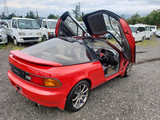 1993 Toyota SERA GULL WING Manual 5MT Butterfly doors 1.5L 5E-FHE MT. – Import cars from japan