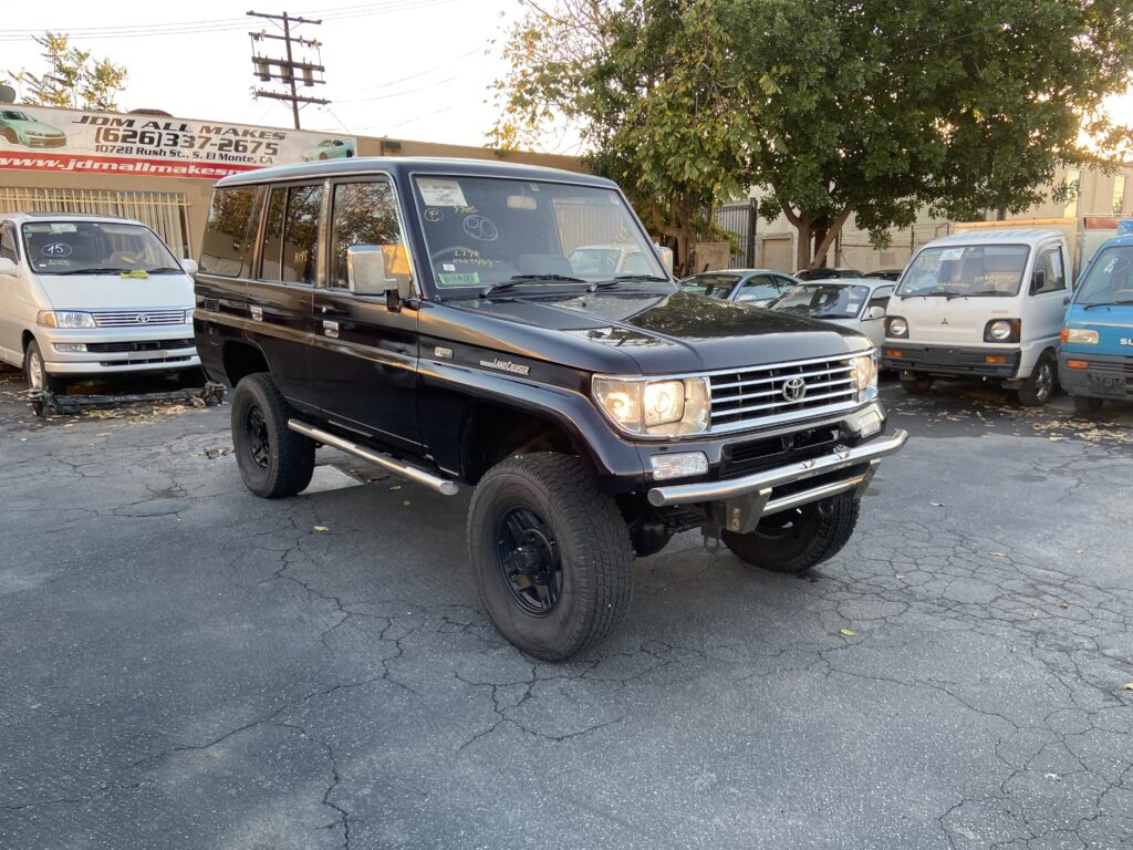 1990 Toyota Land Cruiser Prado LJ78 2.4L 2L-TE Turbo Diesel AT 2Hi-4Low ...